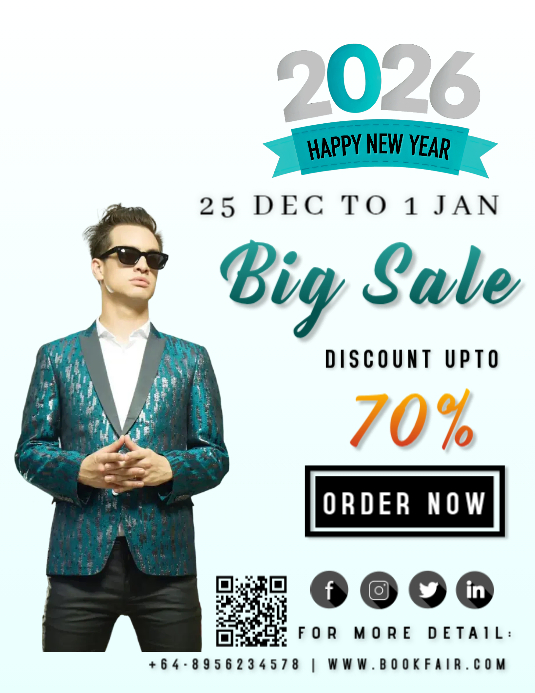 Near Year 2026 Sale Flyer (us Letter) Template | PosterMyWall