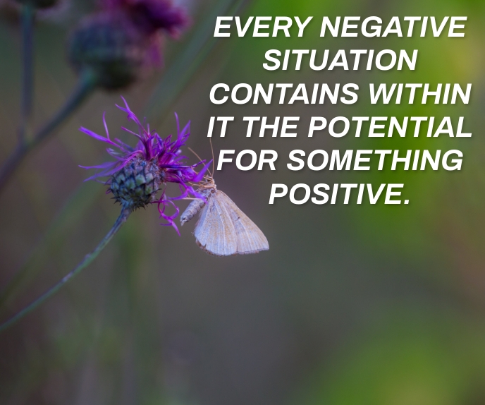Modèle NEGATIVE AND POSITIVE QUOTE TEMPLATE | PosterMyWall