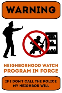 Neighborhood watch poster Template | PosterMyWall