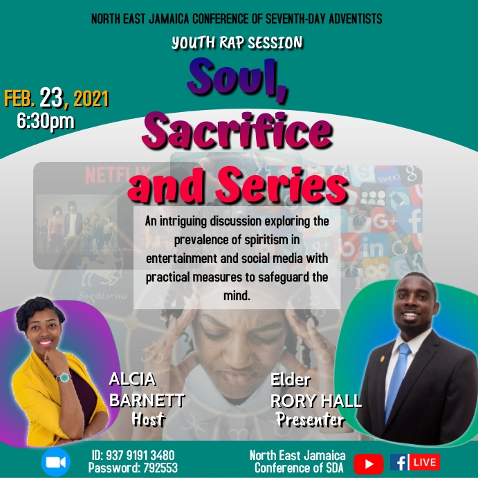 NEJC Youth Rap Session Template | PosterMyWall