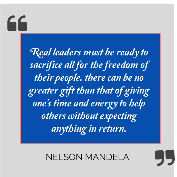 Nelson Mandel's quote Template | PosterMyWall