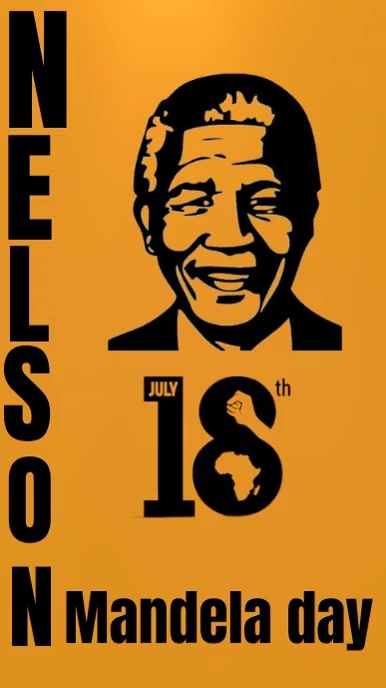 Nelson Mandela day (1) Template | PosterMyWall