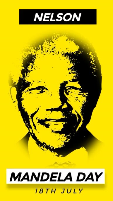 NELSON MANDELA DAY CELEBRATION POSTER Template | PosterMyWall