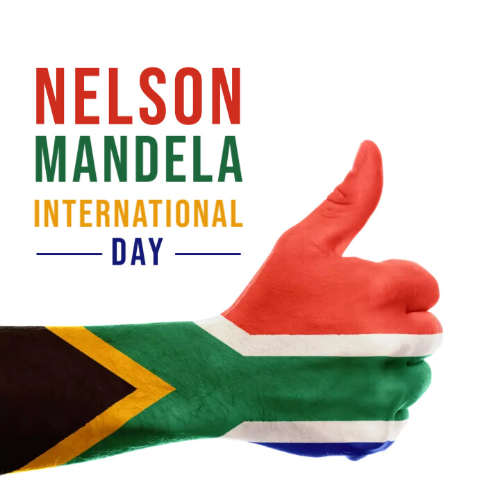 NELSON MANDELA DAY Template | PosterMyWall