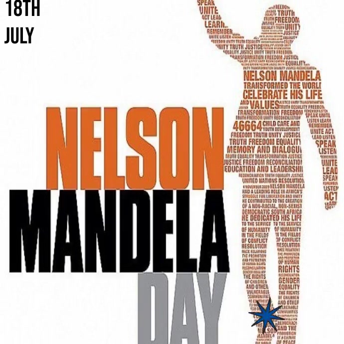 Nelson Mandela day Template | PosterMyWall