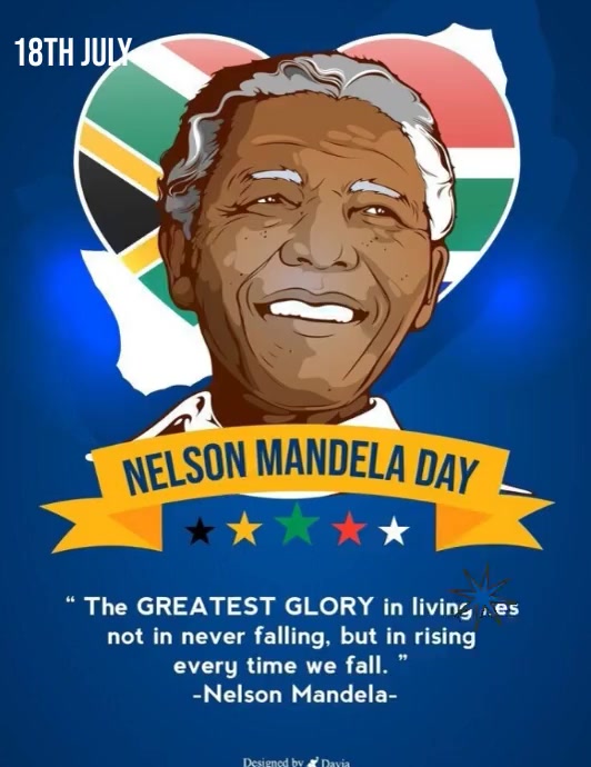 Copy of Nelson Mandela day | PosterMyWall