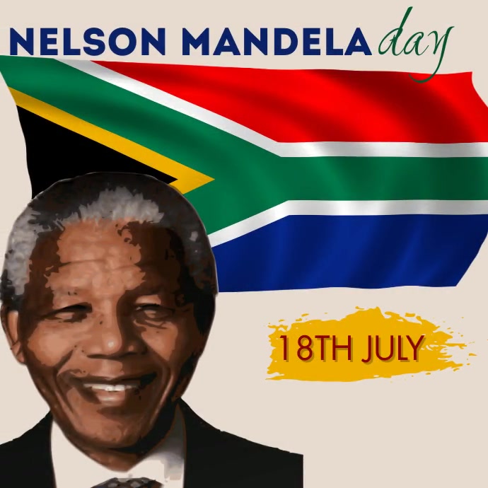 Nelson Mandela Day Template | PosterMyWall