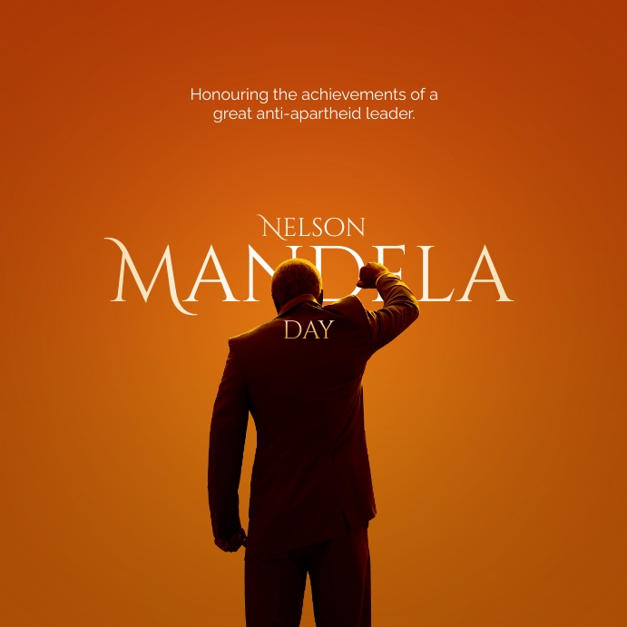 Plantilla de Nelson Mandela Day Instagram Post | PosterMyWall
