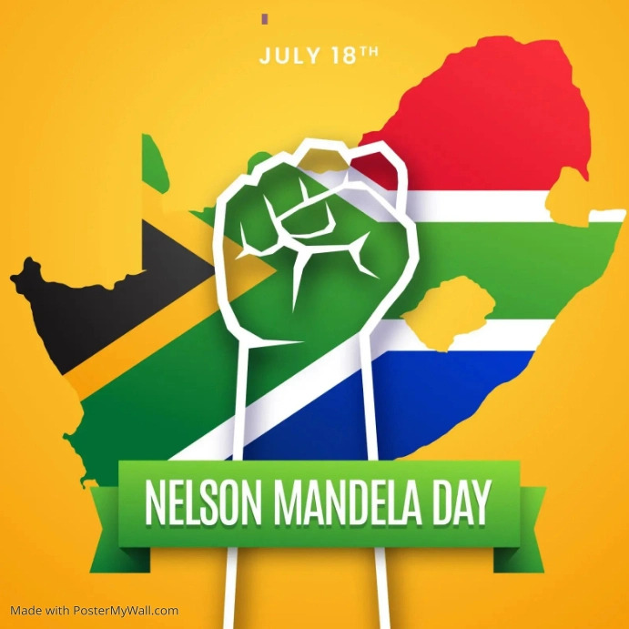 Copy of Nelson Mandela day poster design template (5) | PosterMyWall