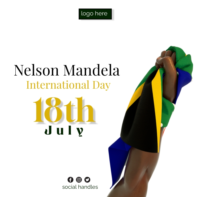 Nelson Mandela International Day (1) Template | PosterMyWall