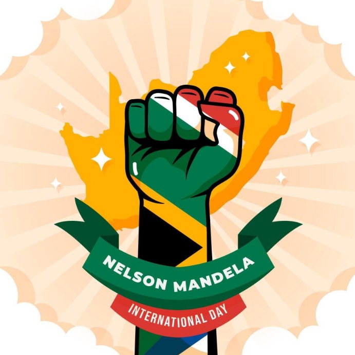 Nelson Mandela international day Template | PosterMyWall