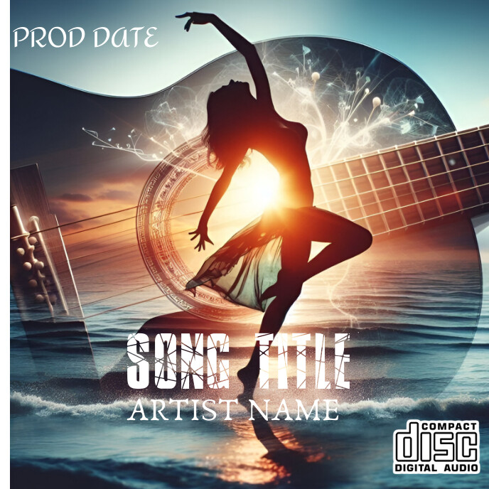 Plantilla de Neon Album Cover Design Album Cover | PosterMyWall