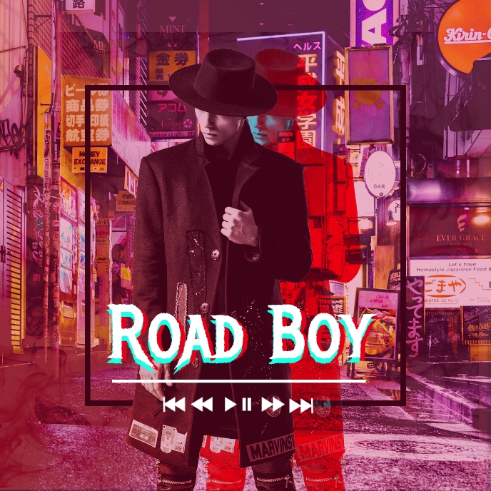 neon album cover Design Template | PosterMyWall