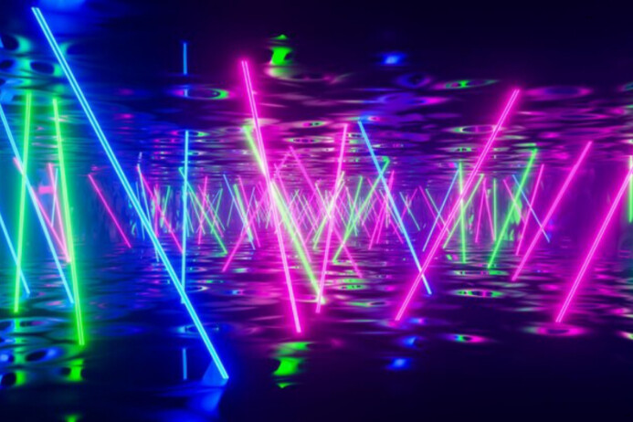 Neon Background Template | PosterMyWall