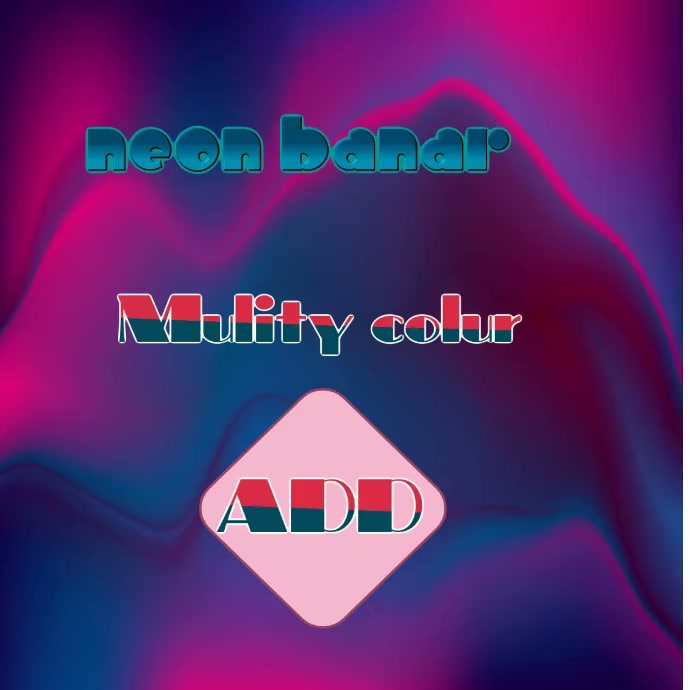 Neon banar Template | PosterMyWall