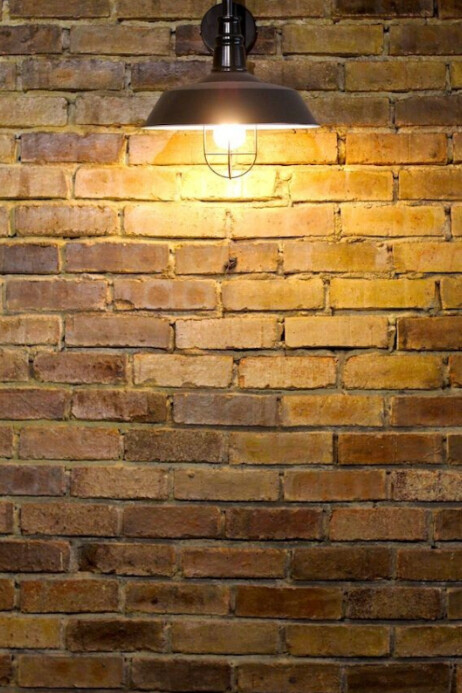 Neon Brick Wall Spotlight Poster Template | PosterMyWall