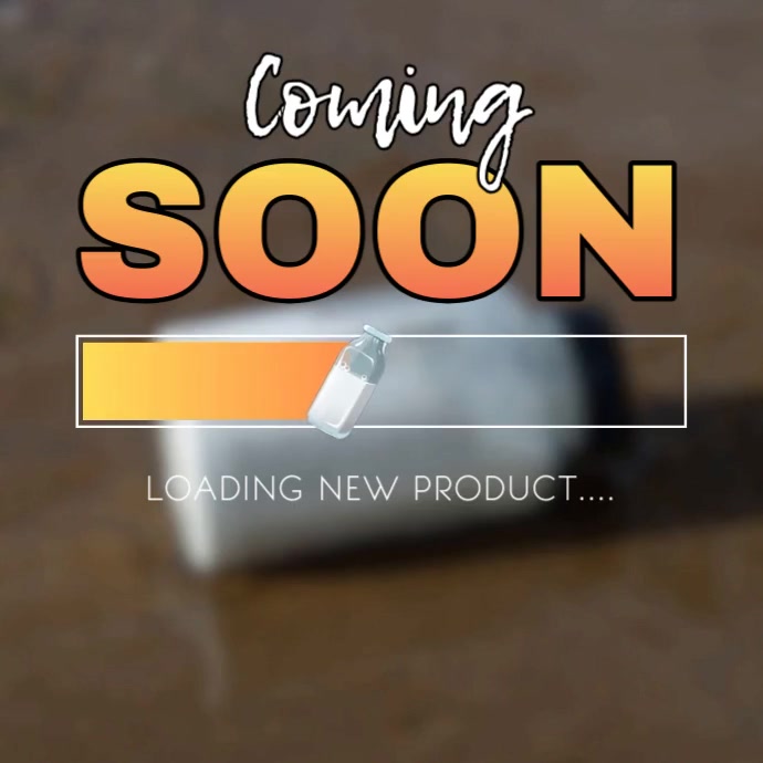 Neon Coming Soon Announcement Notification Posters Square (1:1 ...
