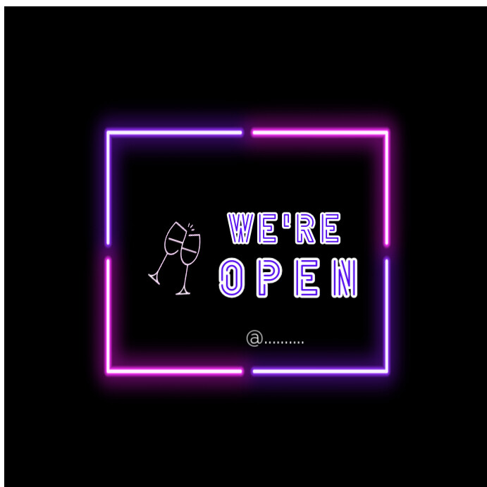 Neon Design Template | PosterMyWall