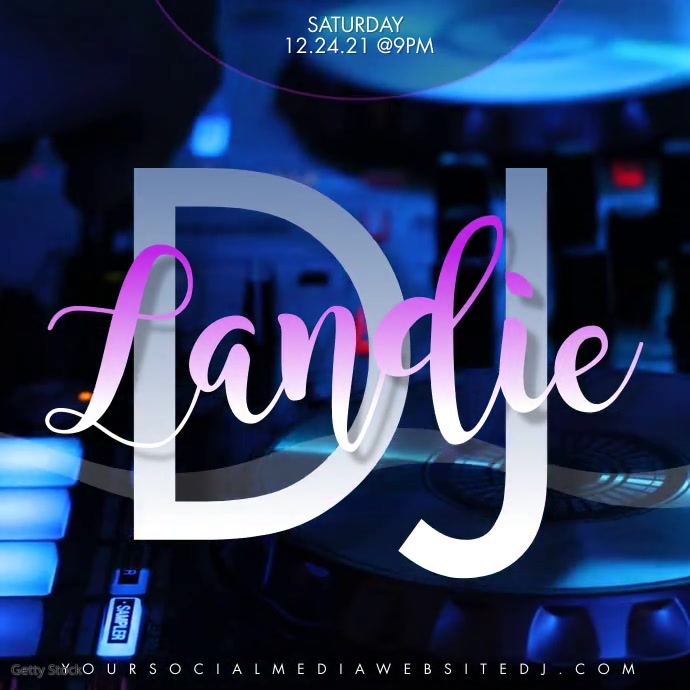Copy of Neon DJ Club House Event Flyer Video Ad | PosterMyWall