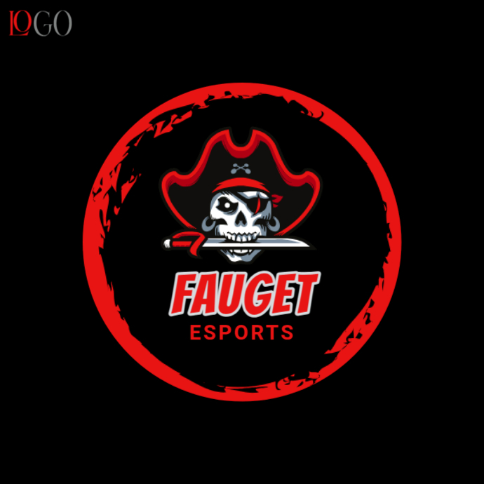 Neon Fauget Logo Template | PosterMyWall