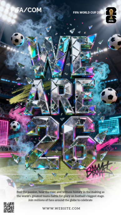 Fifa World Cup 2026 Template | PosterMyWall