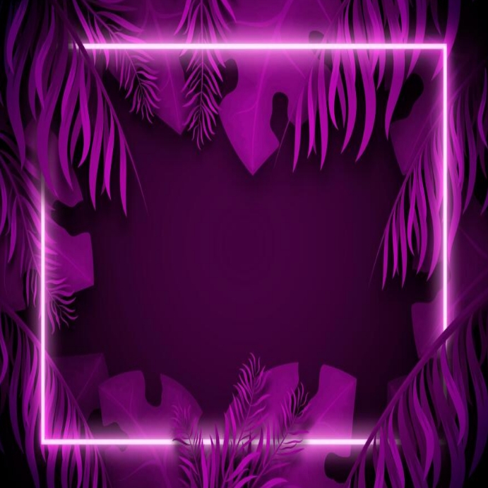 Neon frame design background Template | PosterMyWall