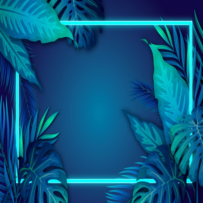 Neon frame design background Template | PosterMyWall