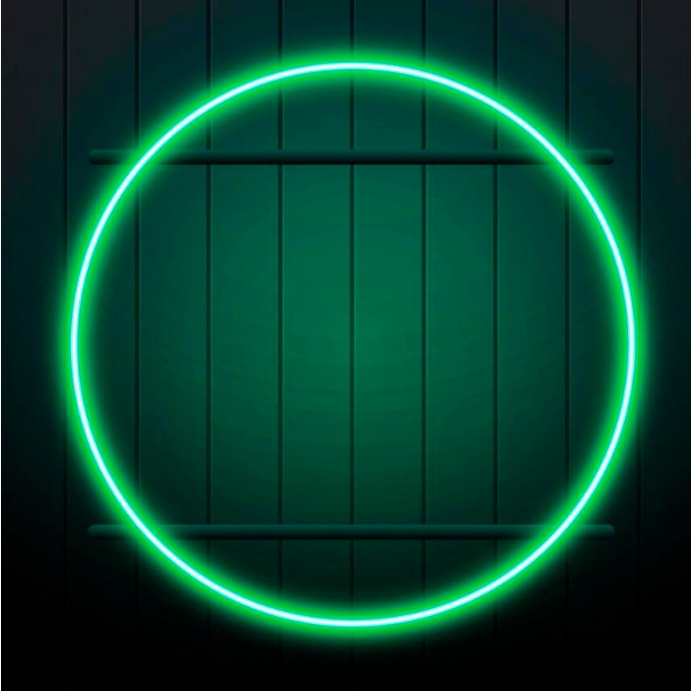 Copy of Neon frame template design | PosterMyWall