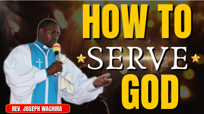 Copy of Neon How To Serve God Digital Display (16:9) | PosterMyWall
