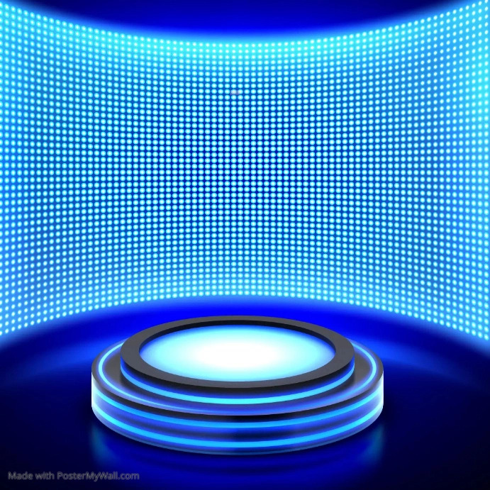 Neon light background design template | PosterMyWall