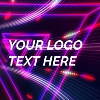NEON LOGO Template | PosterMyWall