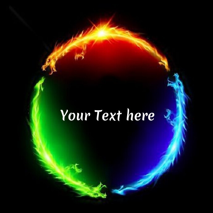 Neon logo Template | PosterMyWall