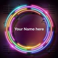 Neon logo Template | PosterMyWall