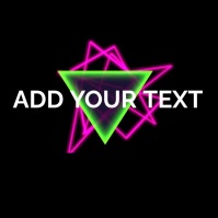 NEON LOGO Template | PosterMyWall