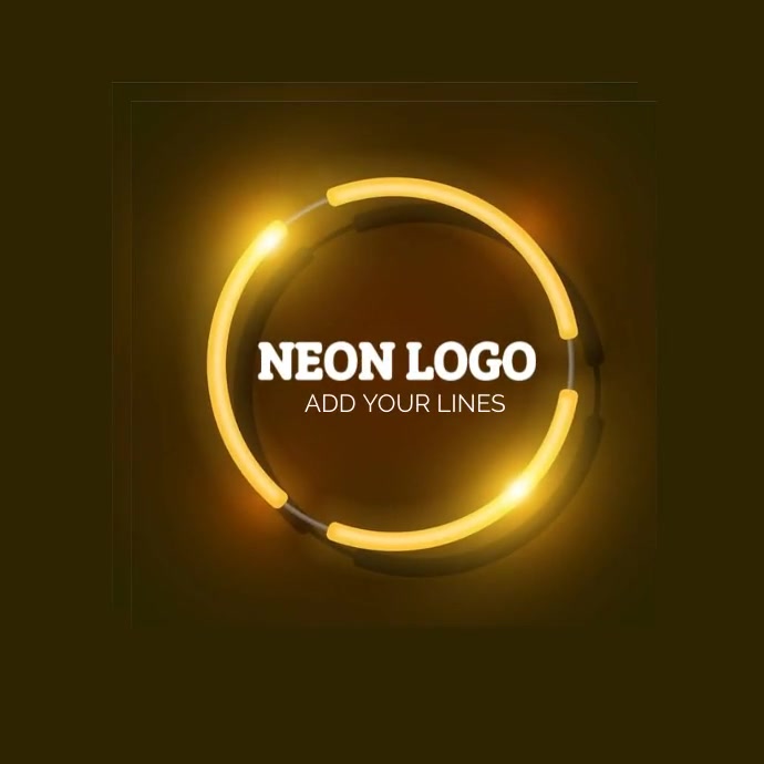 neon logo Templat | PosterMyWall
