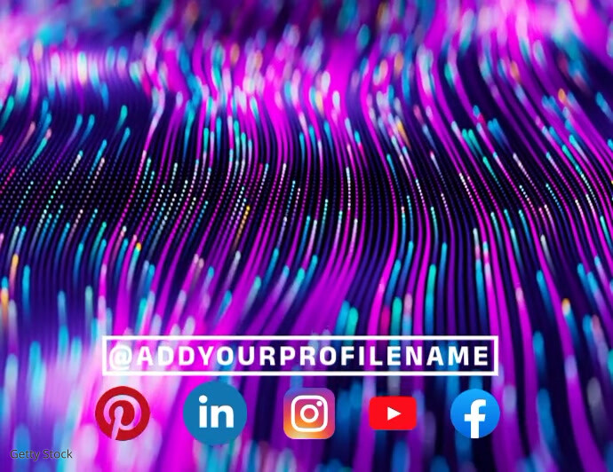 Neon Motion Graphics Flyer (us Letter) Template | PosterMyWall