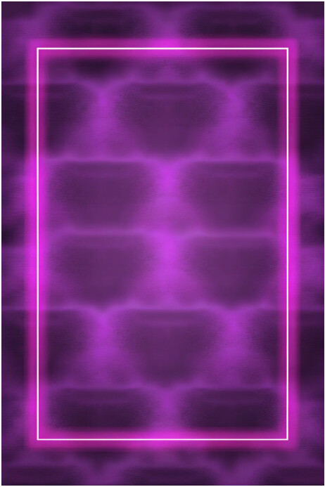 Neon Purple Glow Template | PosterMyWall