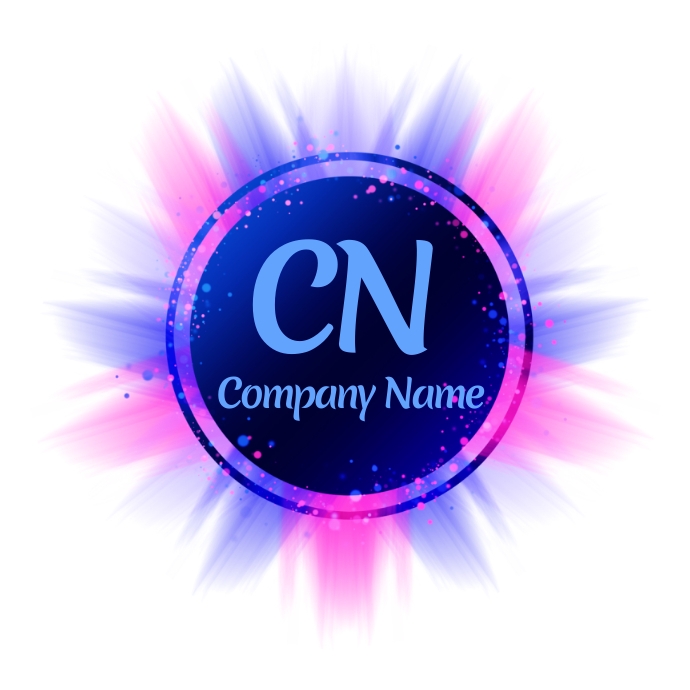 Neon Smudge Logo Template | PosterMyWall