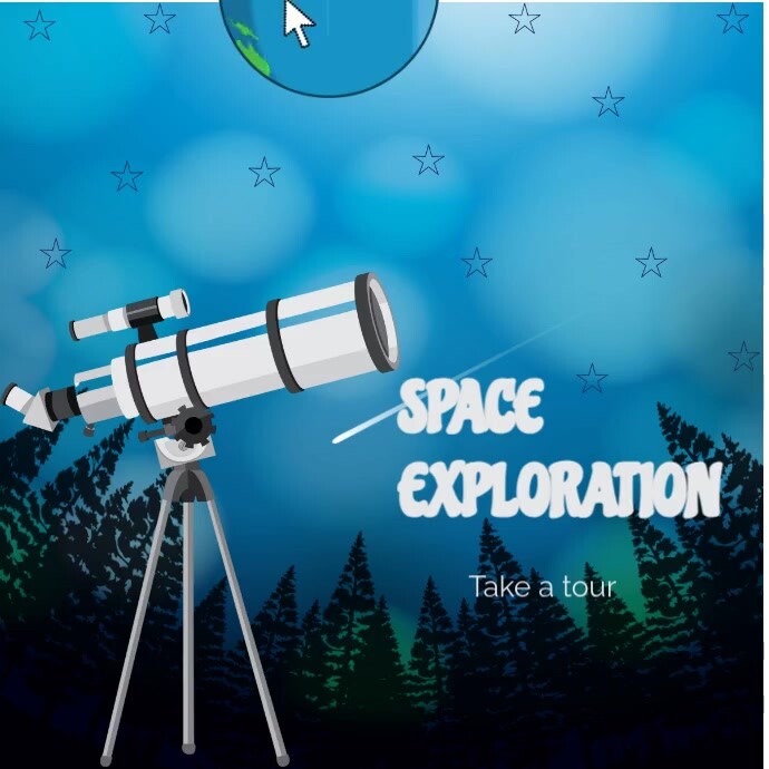 Neon Space Exploration Instagram Post Template | PosterMyWall