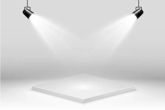 Copy of Neon Stage Spotlight Display Poster | PosterMyWall