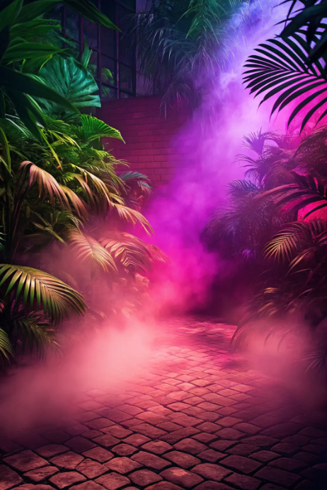 Neon Vibrant Background Template | PosterMyWall