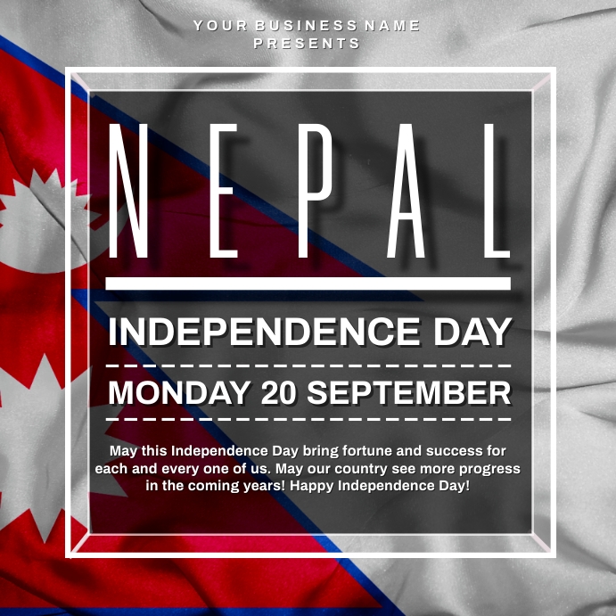 Nepal Template | PosterMyWall