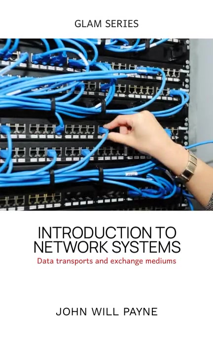 Network System Book Cover Template Postermywall