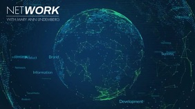 World map networking zoom background image Template | PosterMyWall