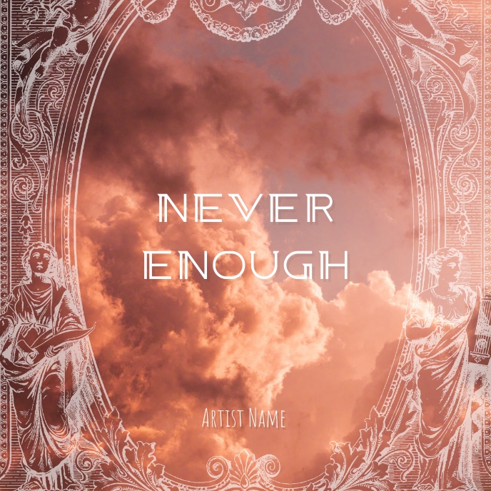 Never enough album cover Template | PosterMyWall