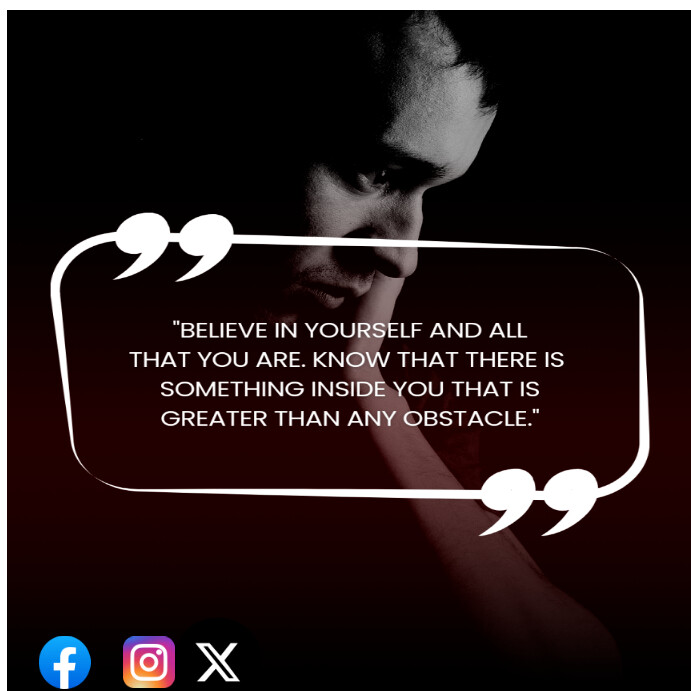 Never give up Template | PosterMyWall