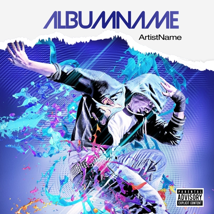 Never quit Album cove (1) Template | PosterMyWall