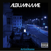 Abstract Album Cover Design guitar album art Template | PosterMyWall