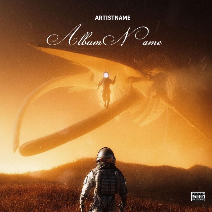 Never quit Album cover (141) Template | PosterMyWall