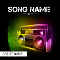 RNB SINGLE RAP ROCK BEST ALBUM COVER Template | PosterMyWall